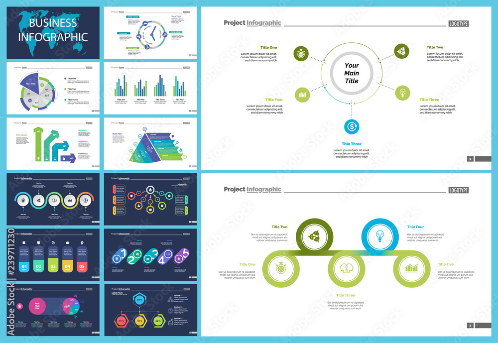 Creative business presentation slide for management concept. Can be ...