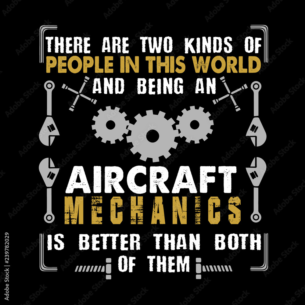 Mechanic Quote and Saying Best Graphic for your goods Stock Vector ...