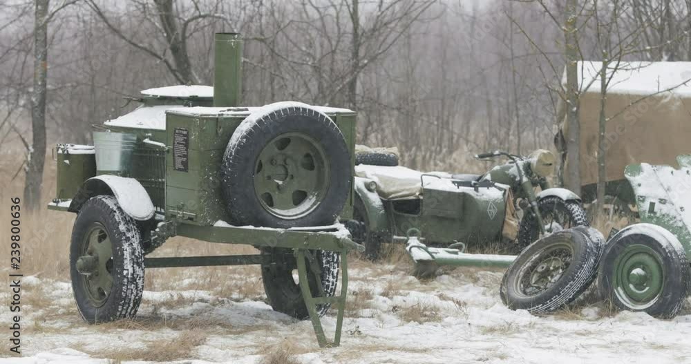 Abandoned Russian Soviet Equipment And Vehicles Of World War II ...