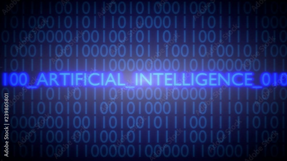 Artificial intelligence AI deep learning computer program technology ...