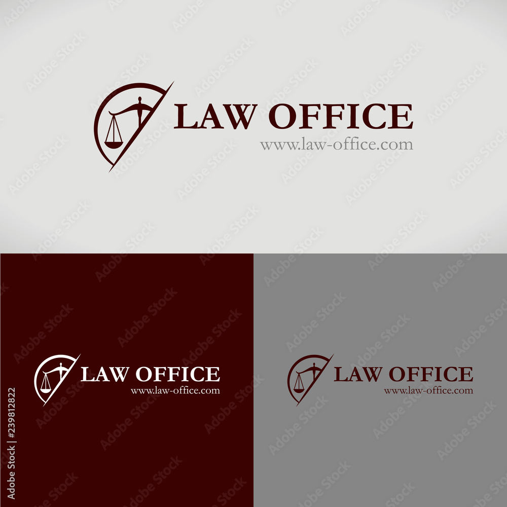 logo avocat loi juge juriste conseil Stock Vector | Adobe Stock