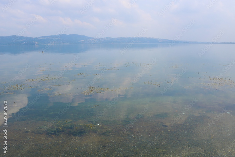 Sapanca lake from Sakarya, Turkey. Lake Sapanca (Turkish: Sapanca Gölü ...