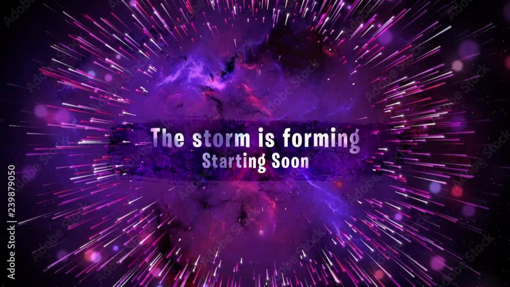 Stream Starting Soon - Loopable OBS/Twitch HQ graphical asset Stock 비디오 ...