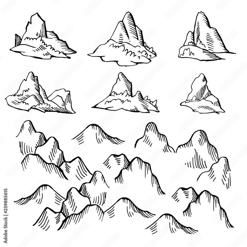 Example design elements to make your own fantasy or treasure maps ...