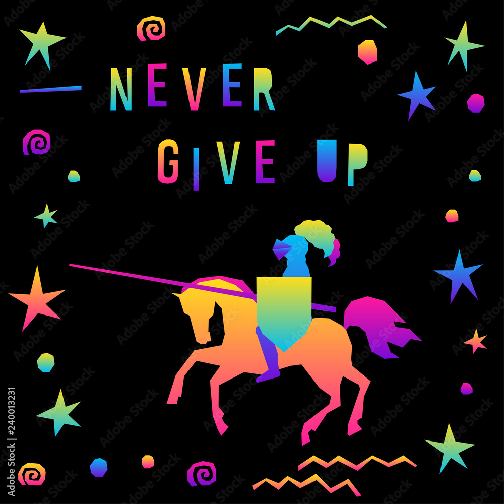 Abstract rainbow card background. Modern pattern for birthday card ...