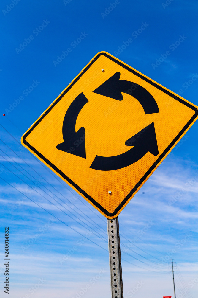 Poster Going in Circle Sign – Tableau | Europosters