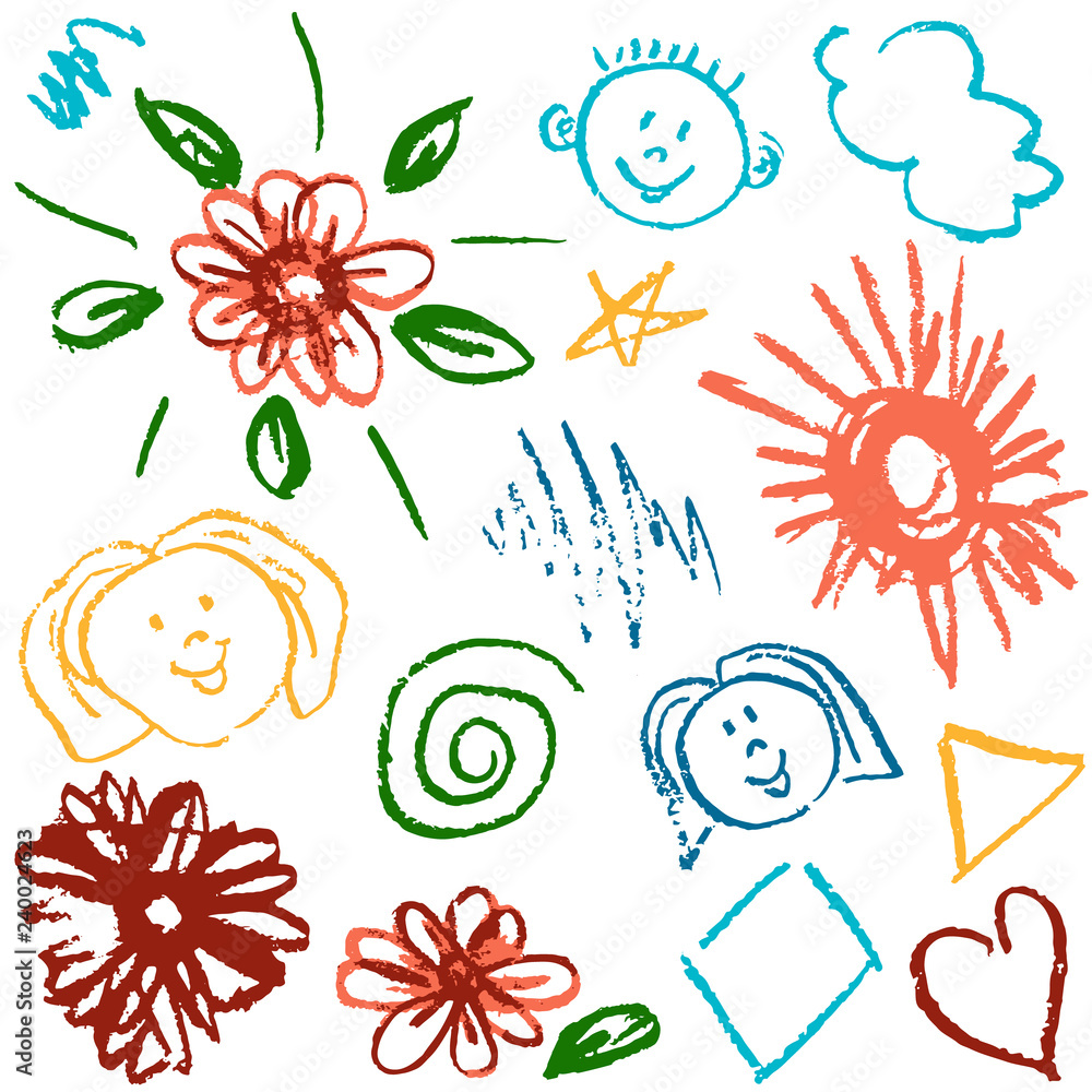 Elements for the design of postcards, backgrounds, packaging Stock ...