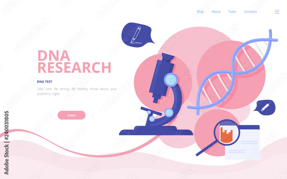 Genetic Engineering vector illustration. Gene DNA therapy or GMO ...