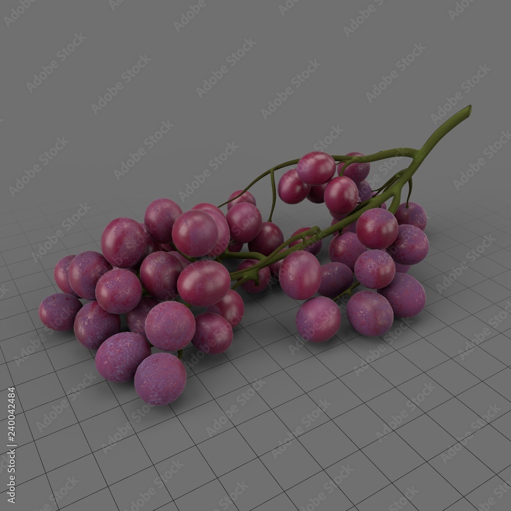 Grapes Stock 3D asset | Adobe Stock