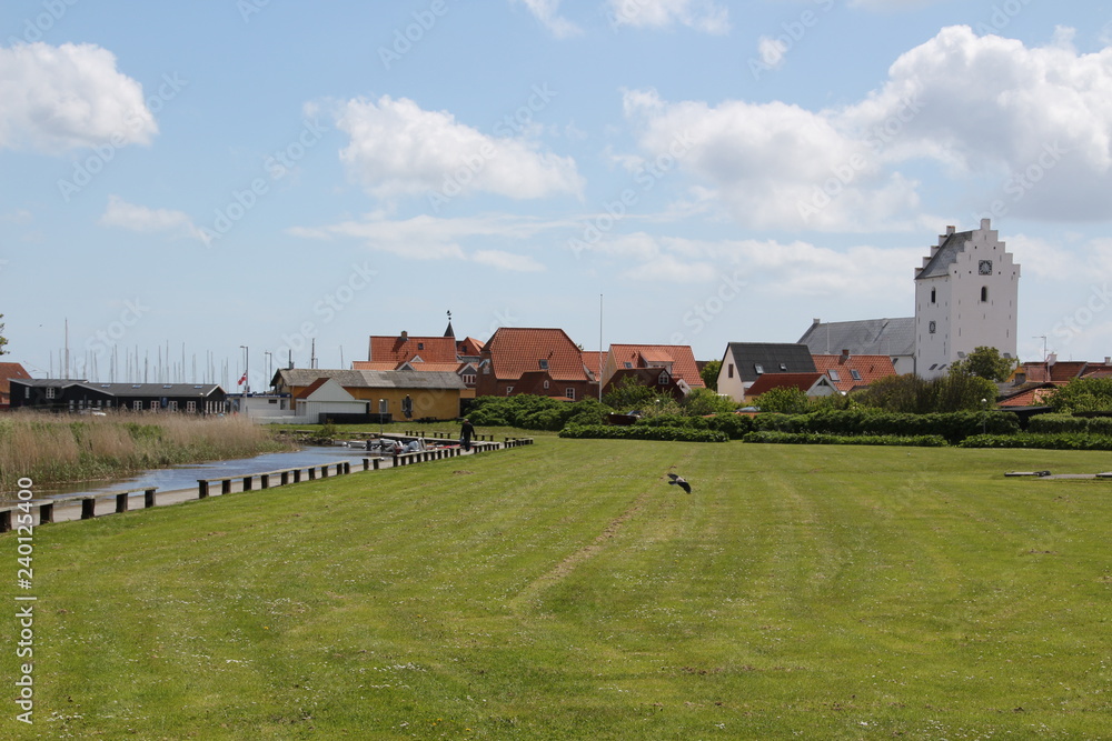 Blick auf Saeby im Norden Dänemarks Stock Photo | Adobe Stock