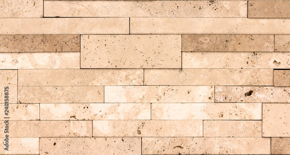 Orange facing stone, slate, sandstone and travertine marble texture ...