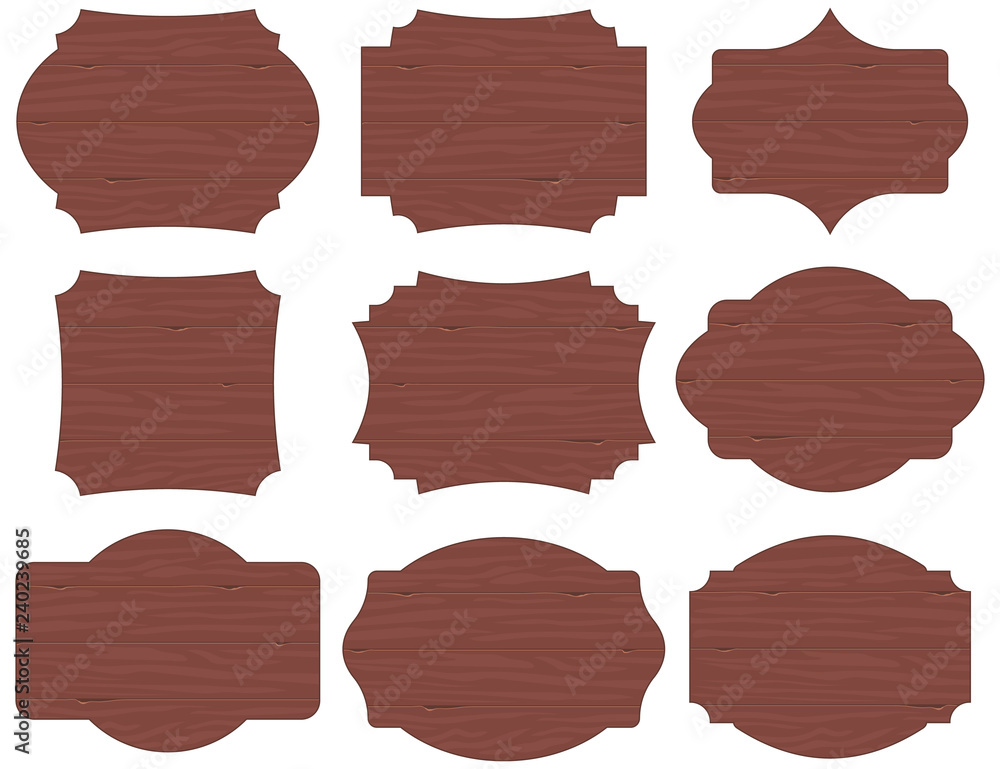 Vector Vintage Shapes