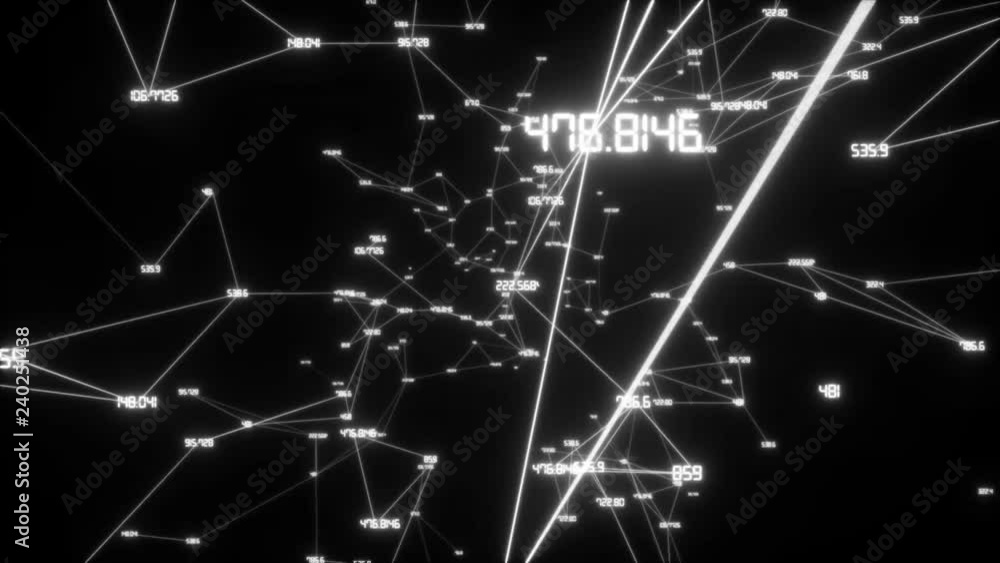 Neural network.Network Nodes - an abstract representation of generic nodes of data along various ...