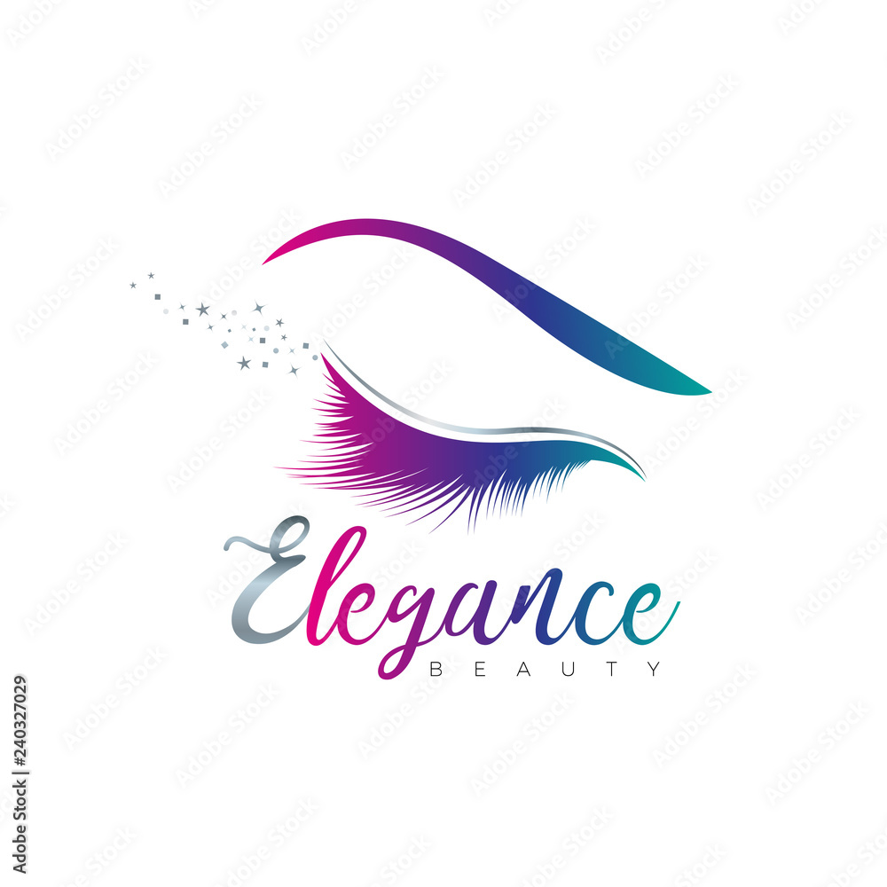 Beauty Eye Elegance Logo Sign Symbol Icon vector de Stock | Adobe Stock
