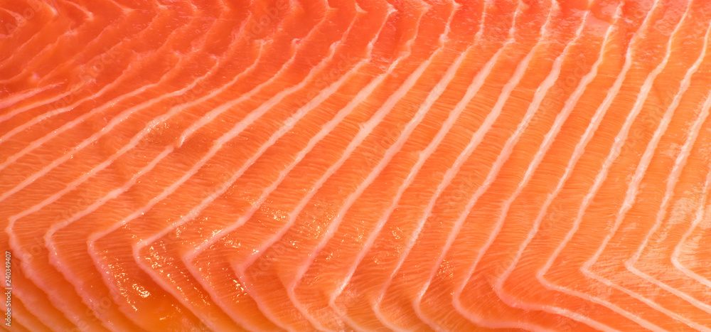 Natural Atlantic Norwegian Salmon Fillet Texture or Pattern Stock Photo ...