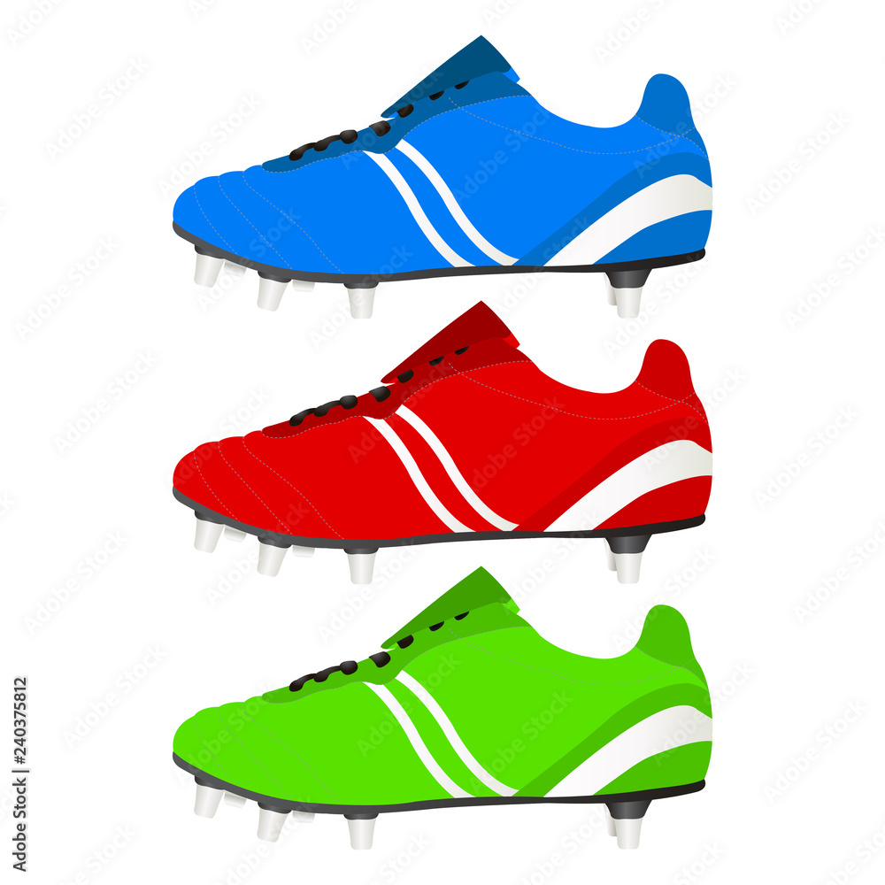 Green Soccer Cleats Clipart