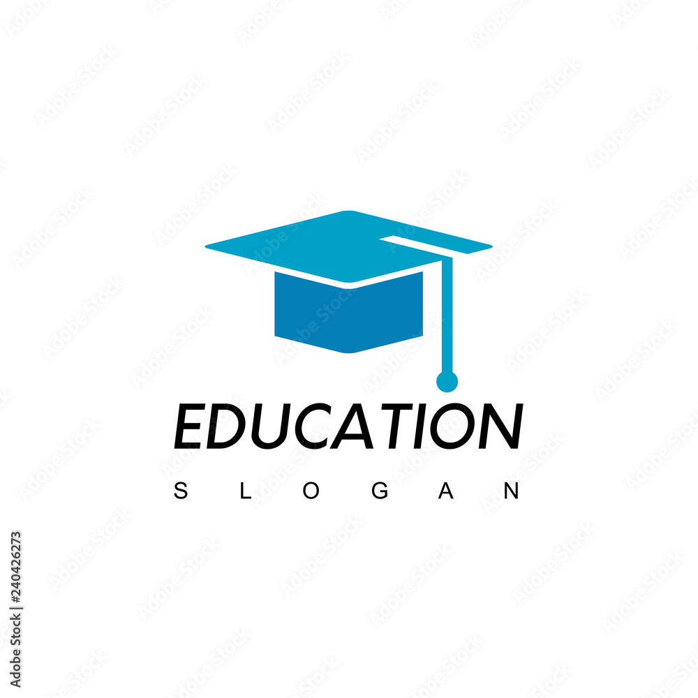 Education Logo Design Inspiration Stock Vector | Adobe Stock
