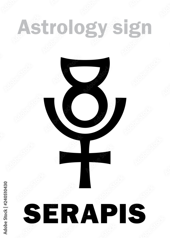 Astrology Alphabet: SERAPIS / Osiris-Apis (Userhapi), the Hellenistic ...