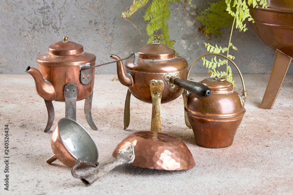 Classic Copper Kitchen Accessories