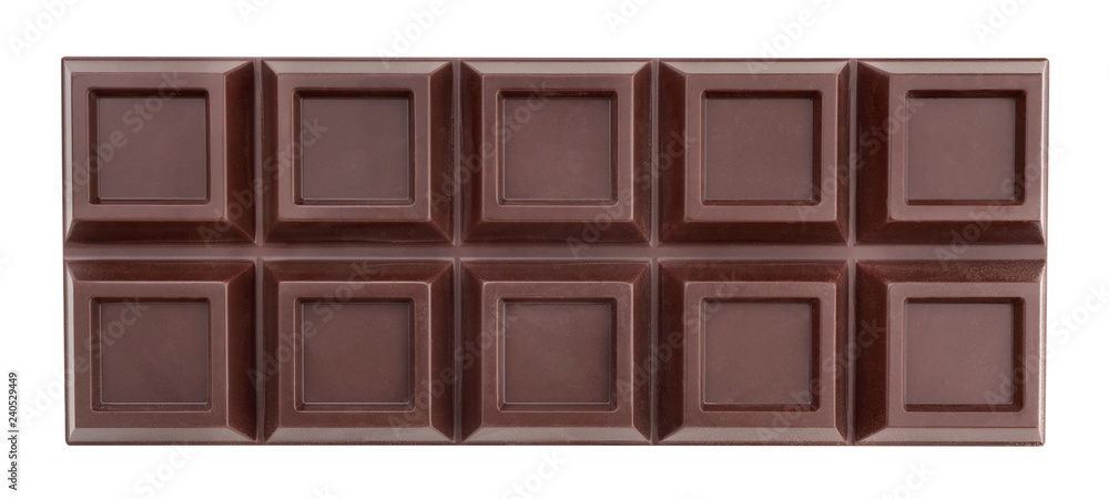 chocolate bar path isolated Stock Photo | Adobe Stock