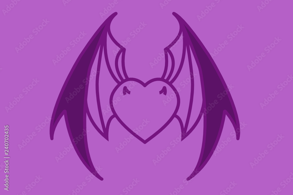 Heart With Devil Wings
