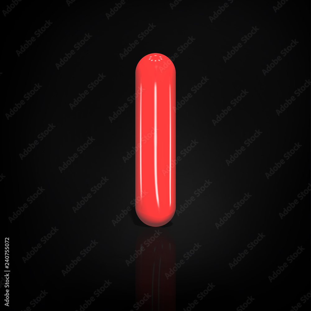 Bubble Letters Lowercase L