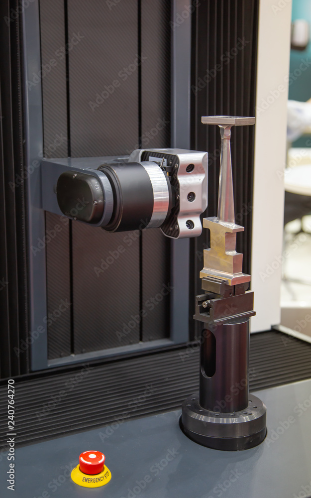 5-axis CMM Coordinate Measuring Machine inspecting workpiece ...