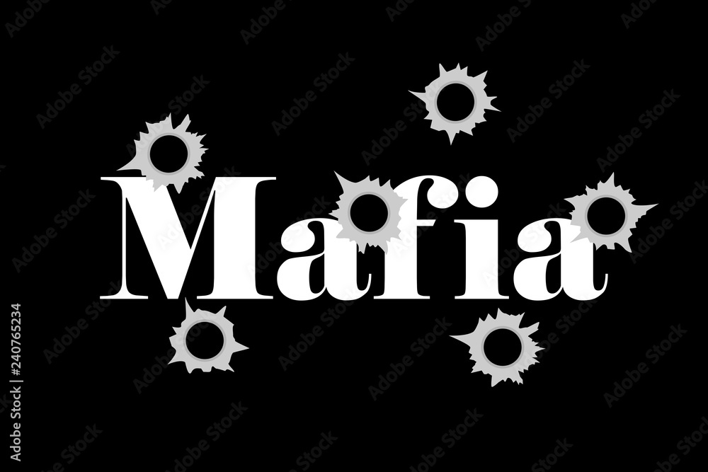 Mafia - organized crime and dangerous shooting from guns and weapons ...