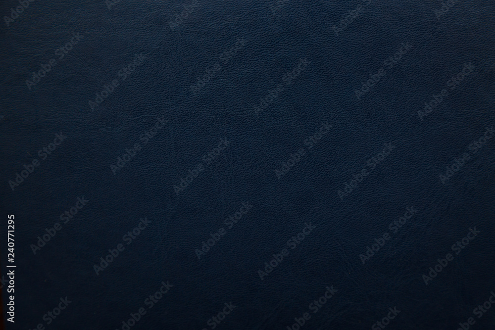 Dark blue textured leather background. Abstract leather texture. Stock ...