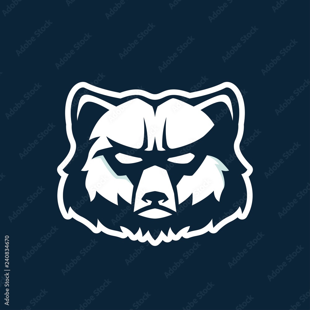 Logo Team Bear Stock Photo | Adobe Stock