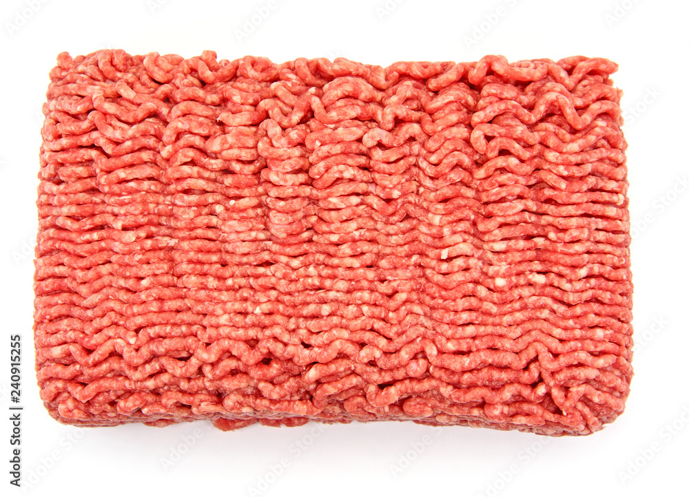 Hackfleisch aus Schwein und Rind, gemischt Stock Photo | Adobe Stock