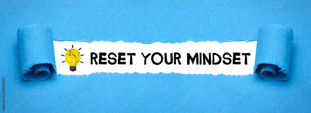 Reset your Mindset Stock Photo | Adobe Stock