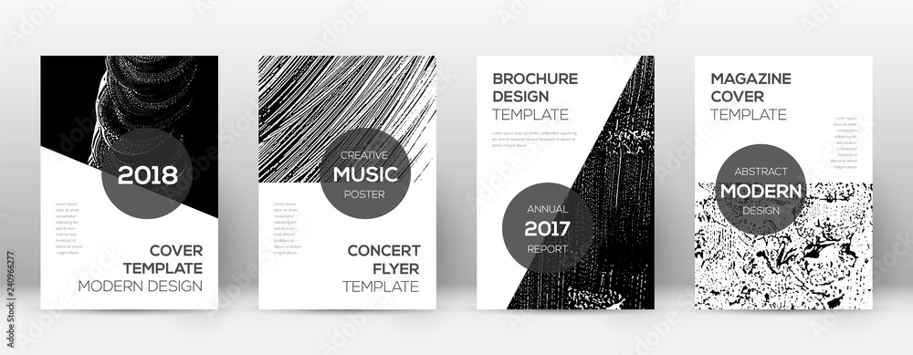 Cover page design template. Modern brochure layout Stock Vector | Adobe ...