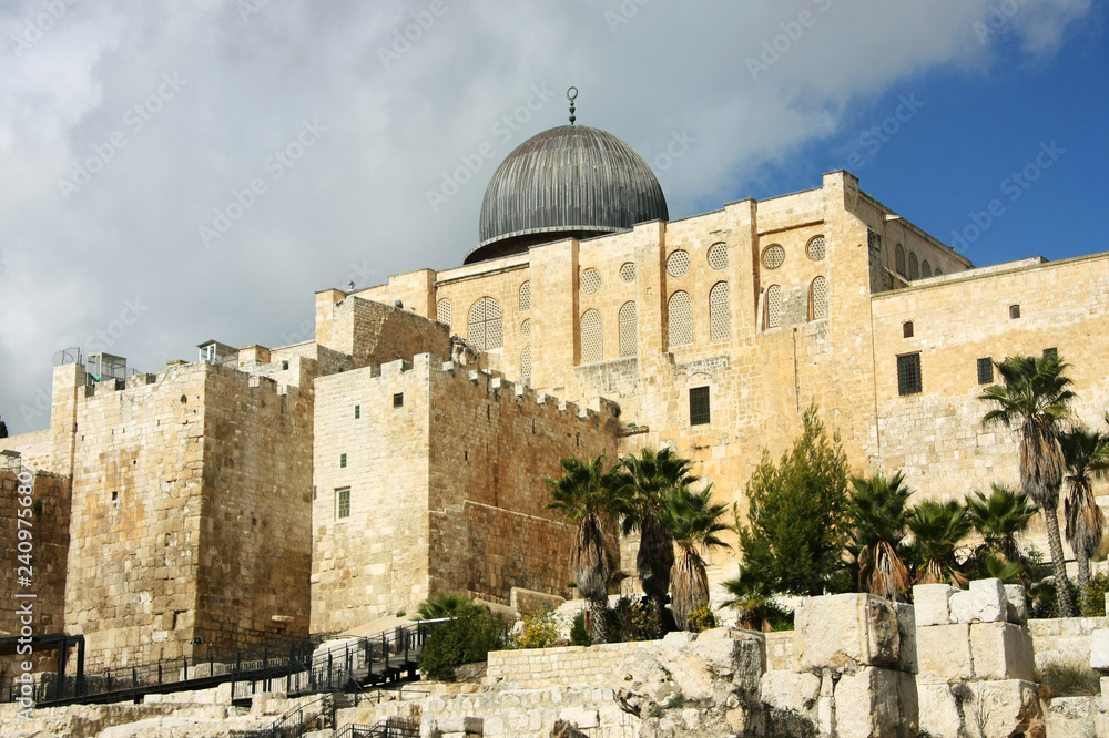 Al-Aqsa Mosque in Jerusalem Stock Photo | Adobe Stock