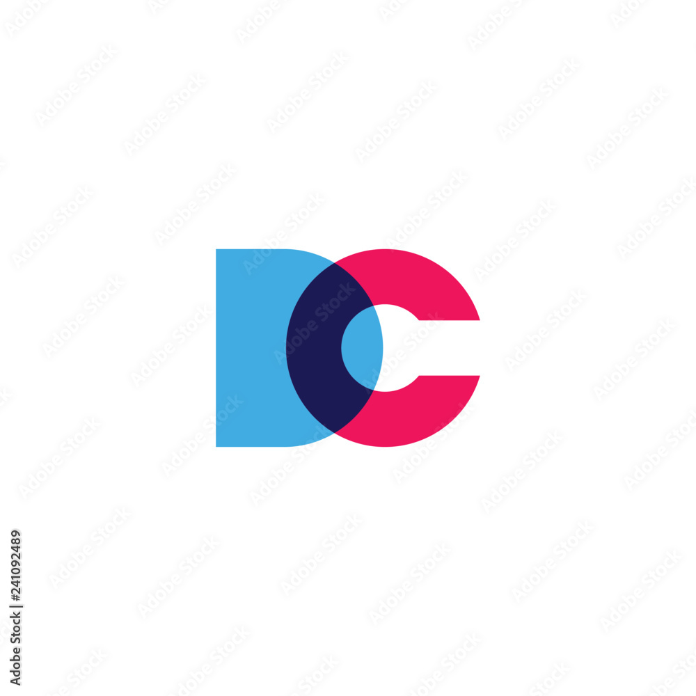 dc cd letter logo vector icon lettermark sign Stock Vector | Adobe Stock