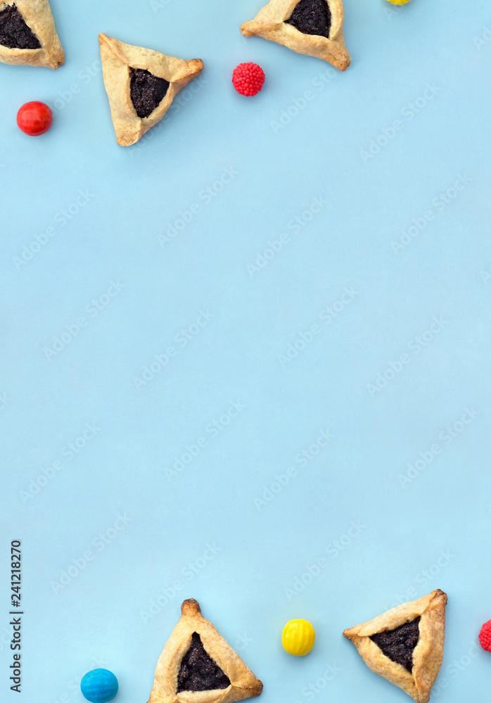 Triangular cookies with poppy seeds ( hamantasch or aman ears ...