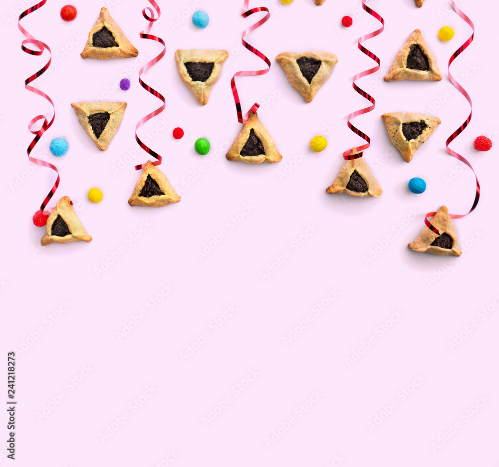 Triangular cookies with poppy seeds ( hamantasch or aman ears ...