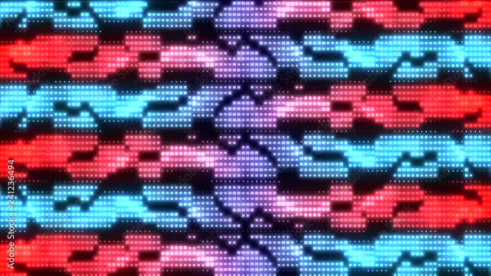 Vidéo Stock Abstract Electronics Pixels Sliding Background Loop/ 4k ...