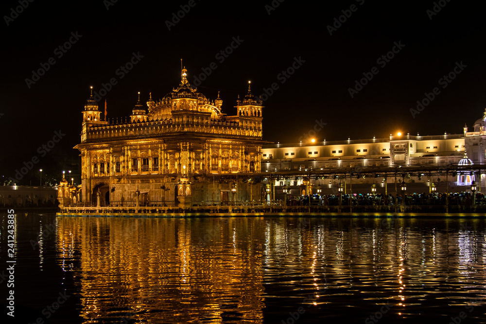 Golden Temple At Diwali