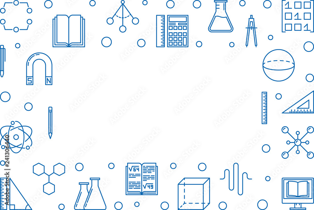 Science Background Hd White