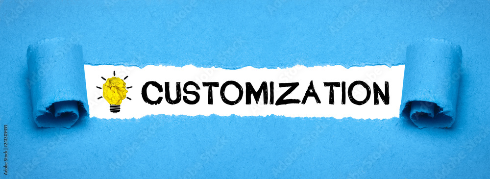 Customization Stock Photo | Adobe Stock