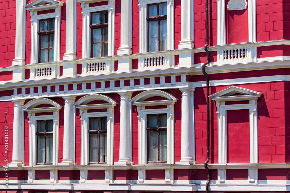 The historical and cultural center of the city of Odessa with ...