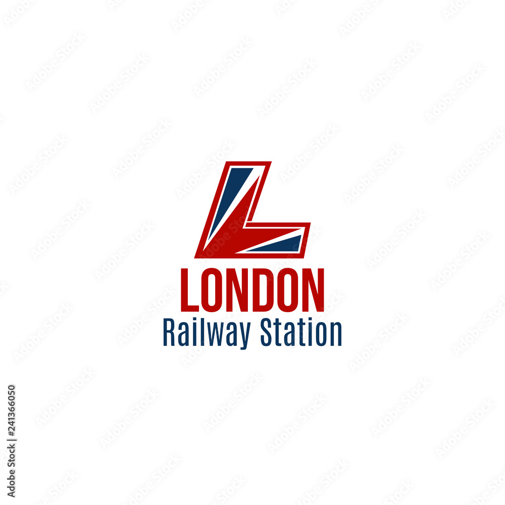 Vector icon London railway station Stock Vector | Adobe Stock