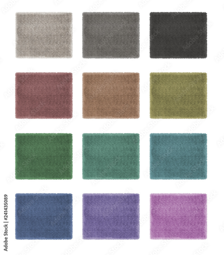 Modern Carpet Top View