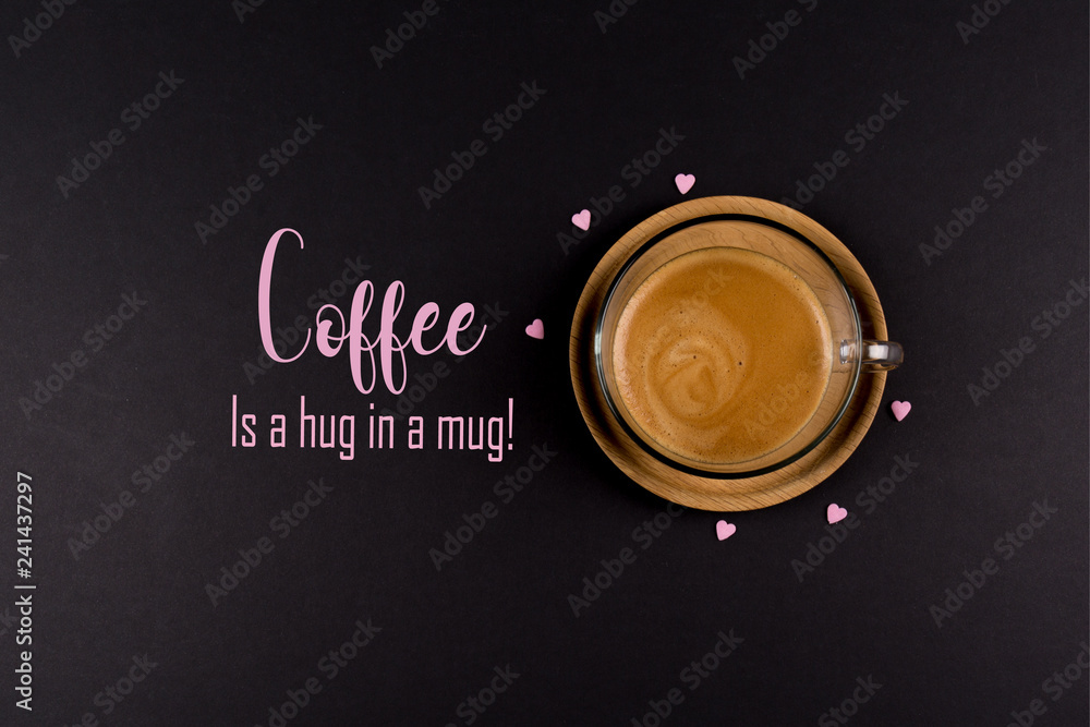 Funny Coffee Memes, "Coffee, is a hug in a mug", Cool quotes Stock ...