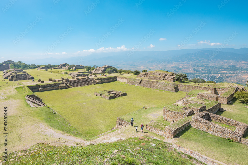 The ancient pyramids of the incredible Archaeological Site of Monte ...