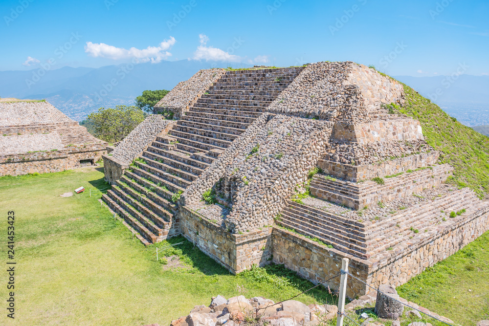 The ancient pyramids of the incredible Archaeological Site of Monte ...