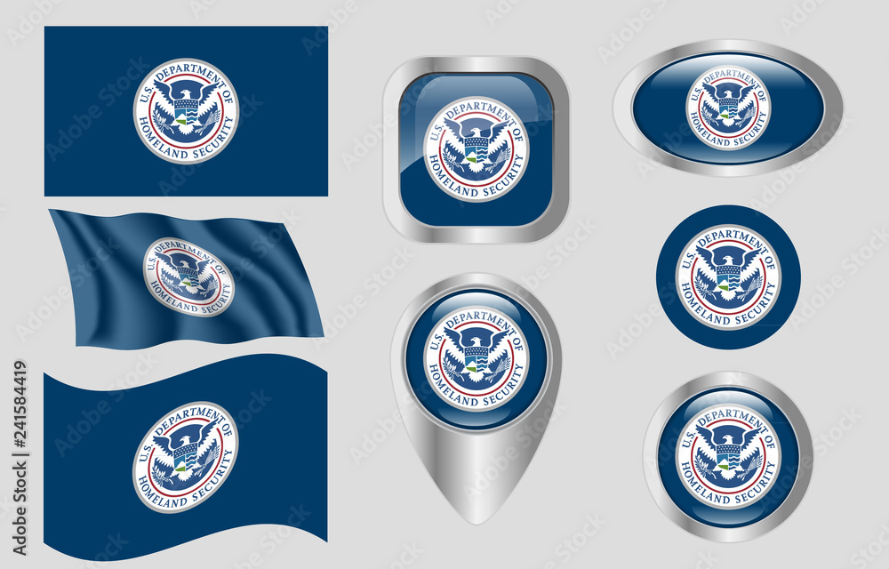 Department Of Homeland Security Seal Vector