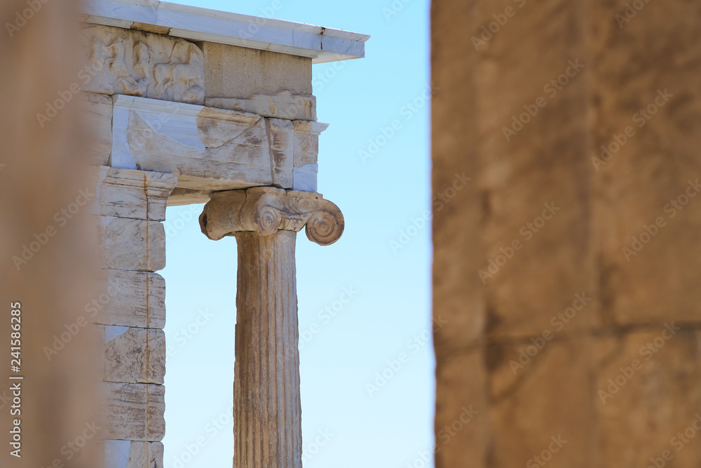 Temple Of Athena Nike Columns