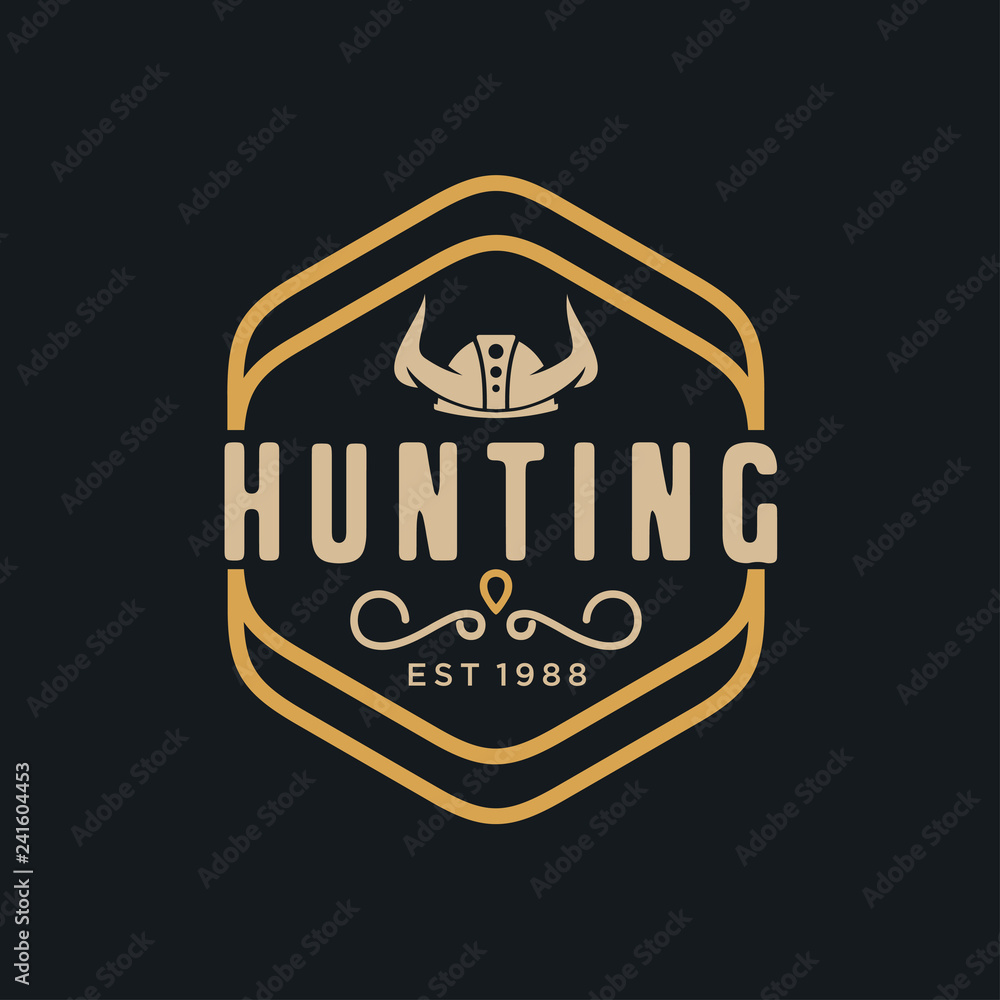 Antique frame border label engraving retro Country Emblem Typography ...